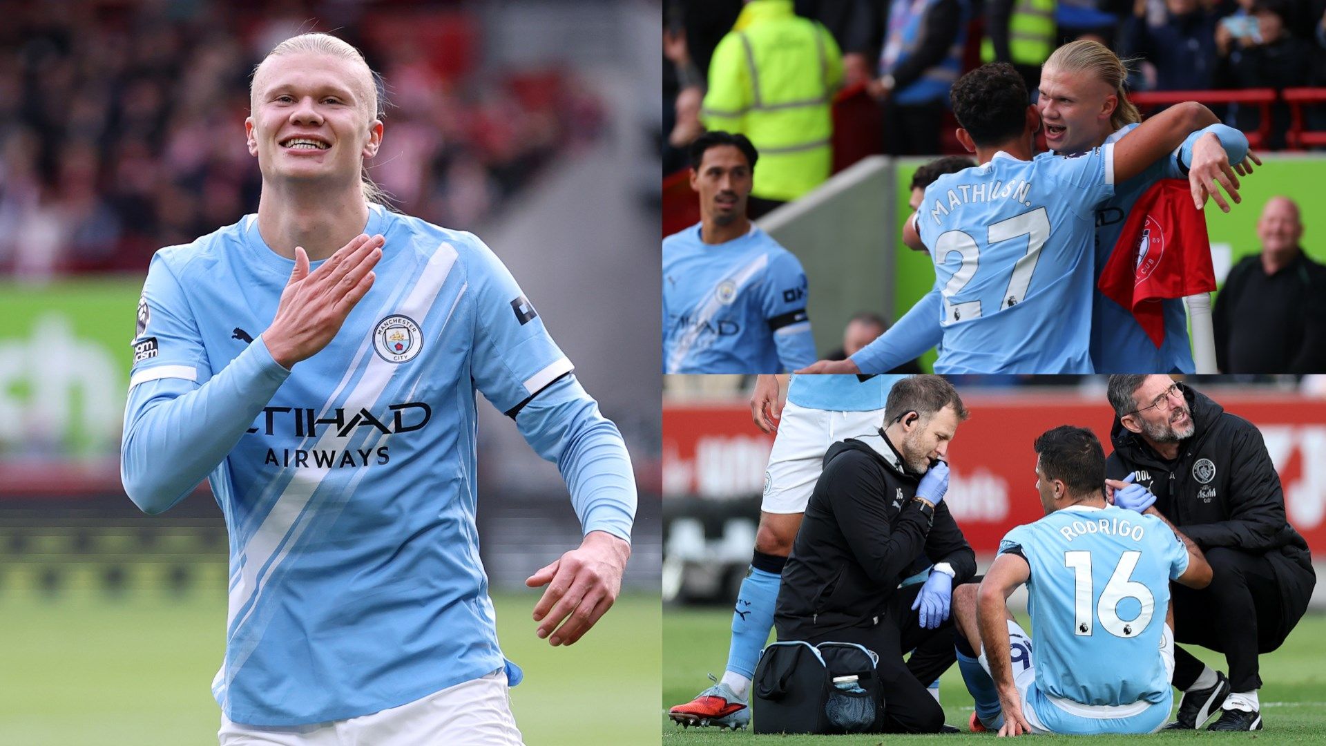 Rating Pemain Man City Vs Brentford: Erling Haaland Tak Terbendung! Sang Mesin Gol Sendirian ...